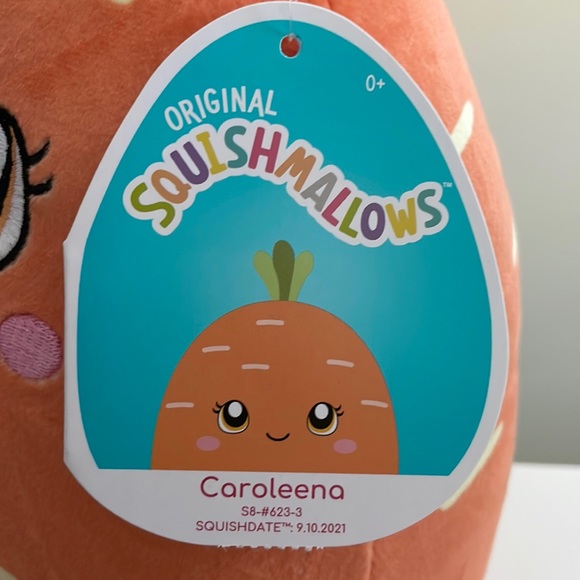 Squishmallows | Other | Nwt 8 Caroleena The Carrot Squishmallow | Poshmark